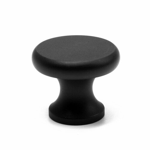 Ручка кнопка CAPPIO PK320, d=24 мм, цвет черный