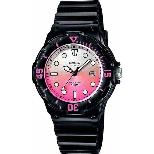 Наручные часы CASIO, розовый, черный