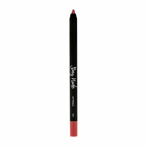 Карандаш для губ `PARISA` STAY NUDE LIP PENCIL с матовым покрытием тон 714