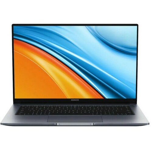 Ноутбук 15.6" IPS FHD HONOR MagicBook 15 grey (Ryzen 5 5500U/16Gb/512Gb SSD/VGA int/noOS) (5301AFVQ)