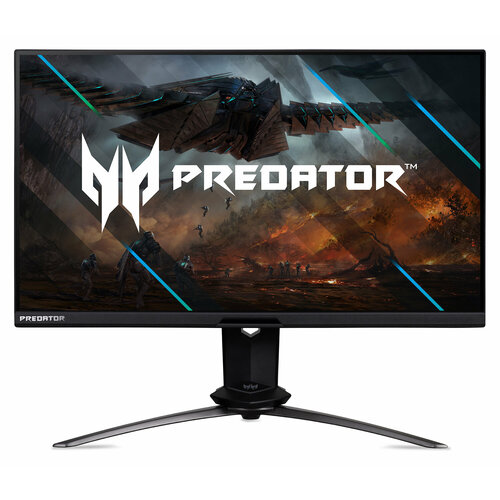 ACER Монитор Acer 24.5" Predator X25 черный IPS LED 0.3ms 16:9 HDMI M/M матовая HAS Piv 400cd 178гр/178гр 1920x1080 360Hz G-Sync DP 4K USB 5.88кг UM. KX0EE.006