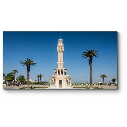 Модульная картина Измирская часовая башня в Турции 180x90