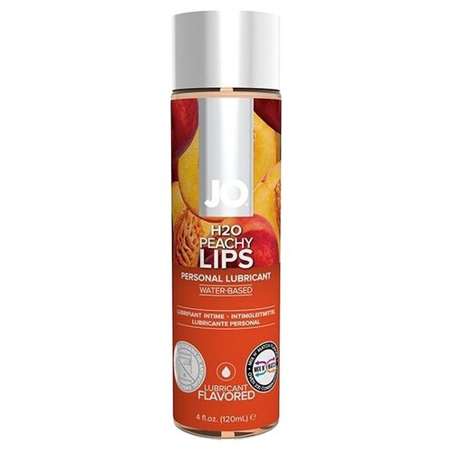 Масло-смазка  JO H2o Peachy Lips, 120 мл, 1 шт.