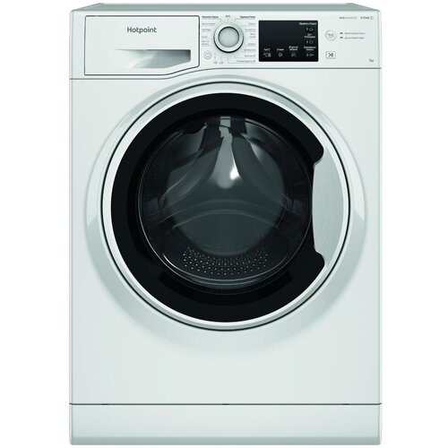 Стиральная машина Hotpoint-Ariston NSB 7249 W AVE RU, с фронтальной загрузкой, с паром, 7кг, 1200об/мин