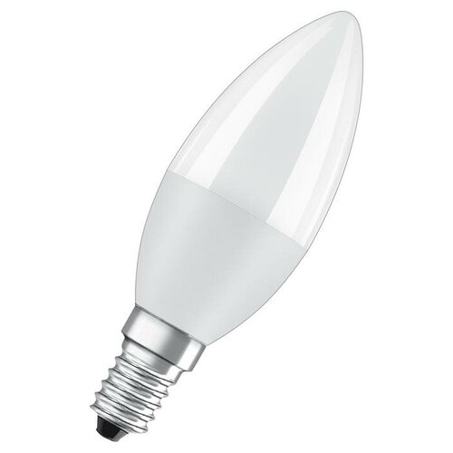 Лампа светодиодная LED 10 Вт E14 3000К 800Лм свеча 220 В (замена 75Вт) 4058075579125 LEDVANCE (5шт.)
