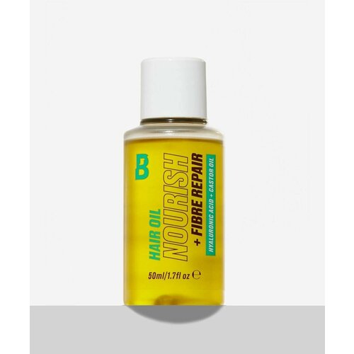Питательное восстанавливающее масло для волос Beauty Bay hair oil Nourish+fibre repair hyaluronic acid+castor oil 50ml