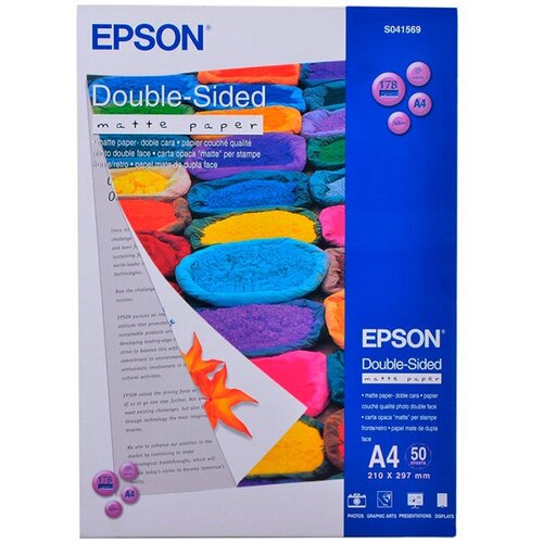 Самоклеящаяся матовая фотобумага EPSON Photo Quality Self-Adhesive Paper A4 (10 листов, 167 г/м2) C13S041106