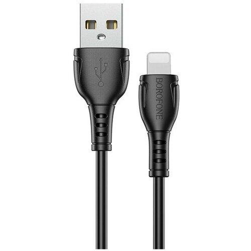 Кабель USB - Apple lightning Borofone BX51 Triumph, 100 см , Чёрный