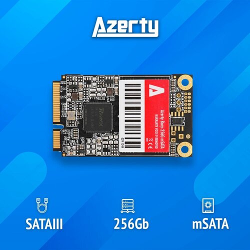 256 Гб Внутренний SSD диск Azerty Bory mSATA 256G