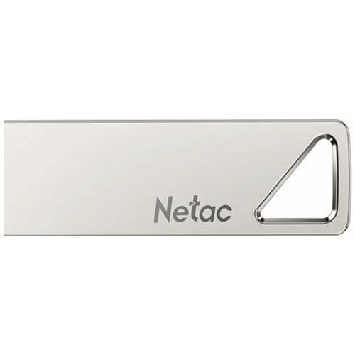 Флеш-диск 16GB NETAC U326, USB 2.0, металлический корпус, серебристый, NT03U326N-016G-20PN /Квант продажи 1 ед./