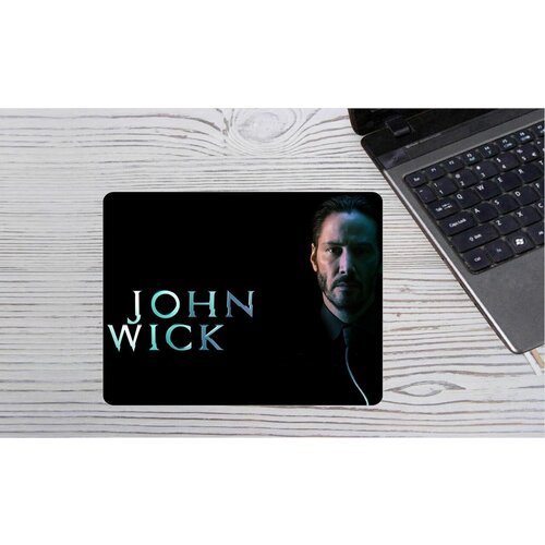Коврик для мыши BUGRIKSHOP принт "Джон Уик, John Wick" - JW0004