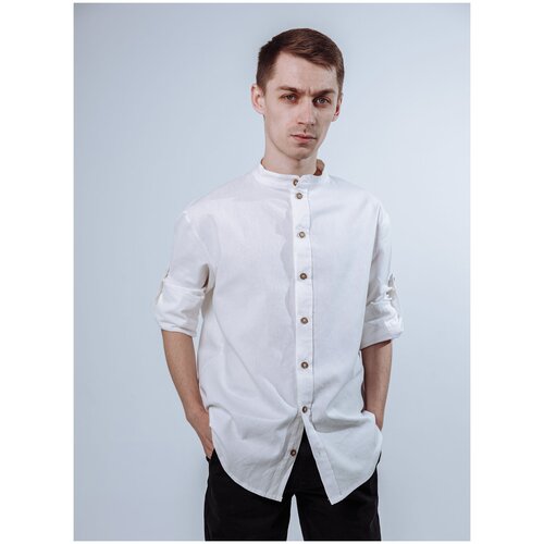 Рубашка Kinfolk Clothes, размер L 48-50, белый