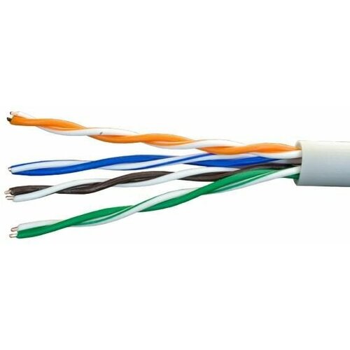 Кабель витая пара U/UTP кат.5E 4х2х24AWG solid Cu PVC In. Premium (м) SUPRLAN 01-0313-5