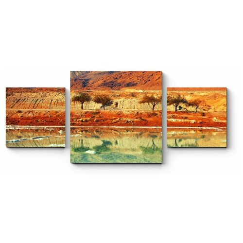 Модульная картина Мертвое море 100x43