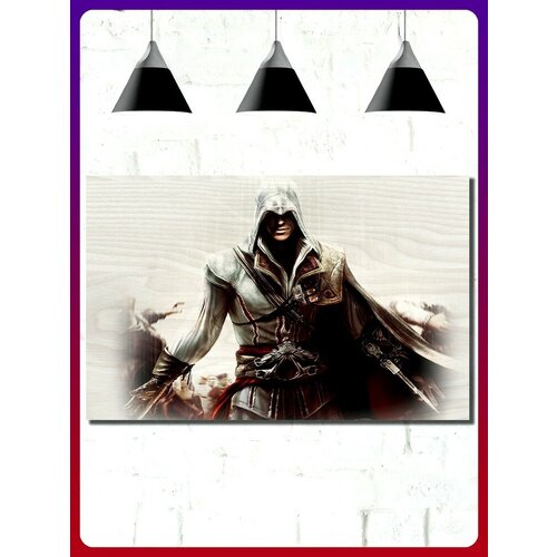Картина интерьерная на дереве, Игры Assassins Creed 2 - 17354