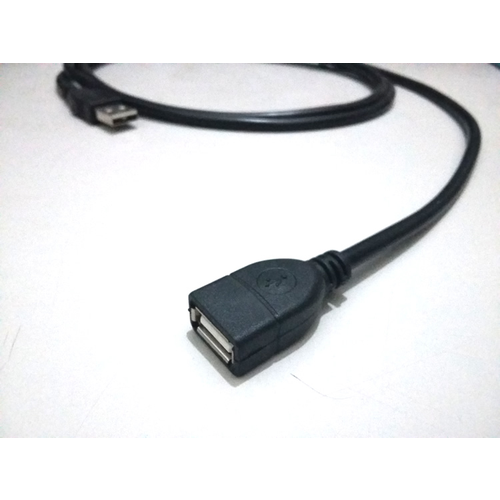 Кабель удлинительный «B&P» USB 2.0 A-->A 5м 1 фильтр черный