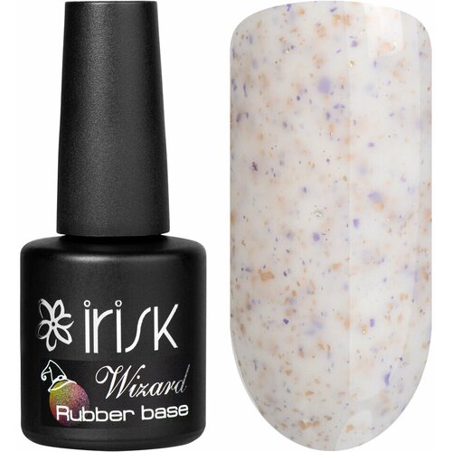База каучуковая с шиммером Shimmer Rubber Base, 10мл IRISK (19 Wizard NEW)