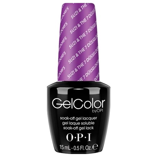 OPI Гель-лак GelColor, 15 мл, Suzi & the 7 Dusseldorfs