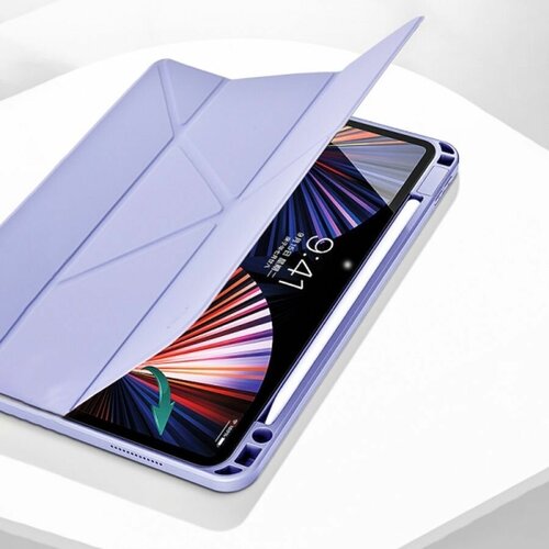 Чехол для планшета WiWU JD-103 Defender Smart Cover для Apple iPad (10-го поколения) 10.9 дюймов 2022 года, фиолетовый