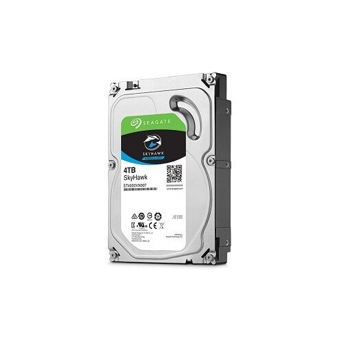 Жесткий диск HDD 4.0Tb Seagate, SATA-III, 64Mb, 5900rpm SkyHawk (ST4000VX005)