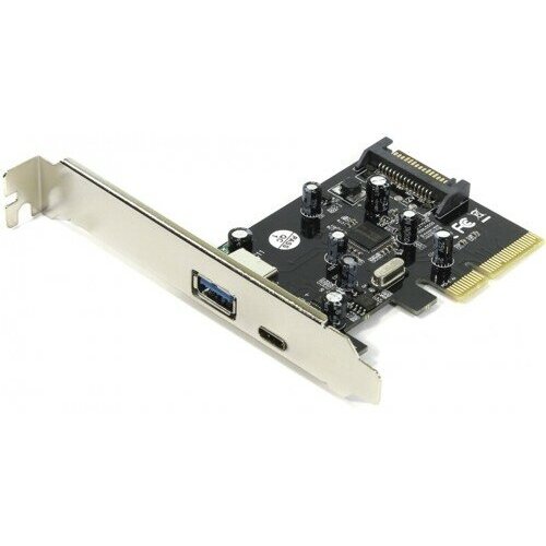 Контроллер USB3.1 Orient AM-31U2PE-AС PCI-Express на USB Type-C плюс USB Af внешние ASM1142