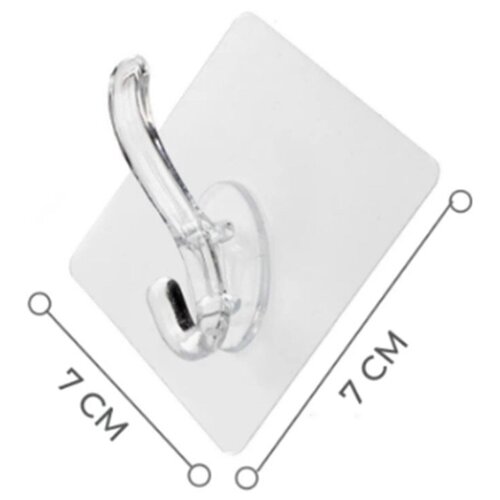 Набор крючков на самоклеящейся основе PH-02, 7x7 см (3 шт) (104941)