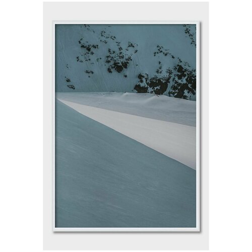 Постер для интерьера Postermarkt, 30х40 см в белой рамке, декор на стену Зима #32