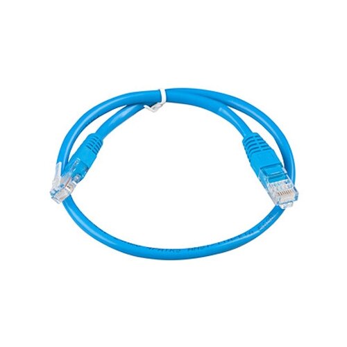 Патч-корд ExeGate UTP-RJ45-RJ45-C5e-PVC-CCA-0.5M, 0.5 м, синий