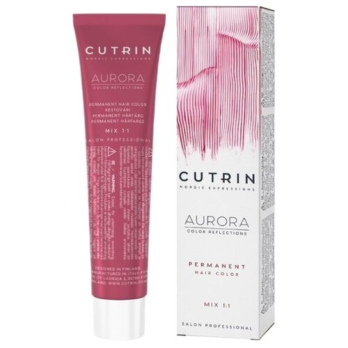 Cutrin AURORA крем-краска для волос, 5.445 Клюква, 60 мл