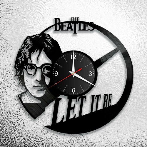 Настенные часы с группой The Beatles, Битлз, John Lennon, Paul McCartney
