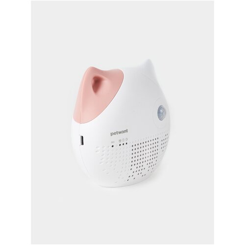 Автоматический очиститель воздуха, устраняющий запах домашних животных, с функцией стерилизации и ароматизации, Petwant, цвет: белый с розовым