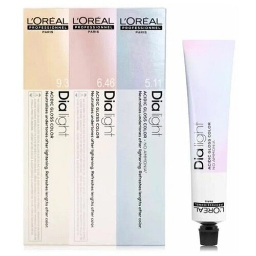 L'Oreal Professionnel Dia Light Краска для волос, 5.8 светлый шатен мокка, 50 мл