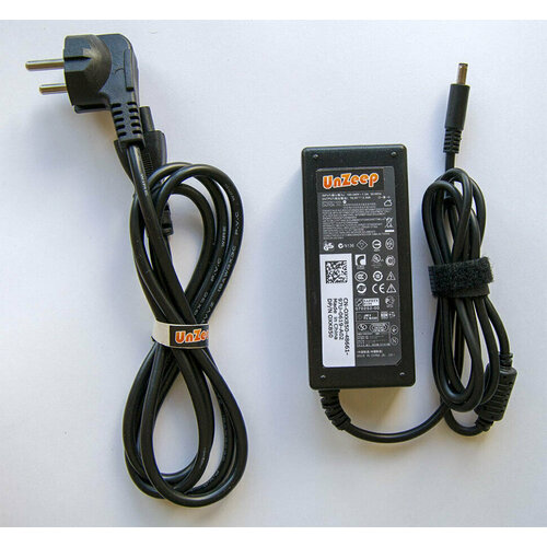 Для Dell Latitude 3510-8756 Зарядное устройство UnZeep, блок питания ноутбука (адаптер + сетевой кабель)