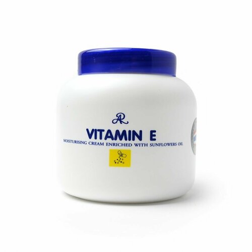 VITAMIN E Moisturising Cream enriched with Sunflowers Oil, AR (Увлажняющий крем с витамином Е, Обогащенный маслом Подсолнуха), 200 г.