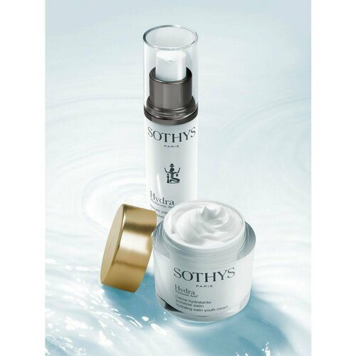 Sothys, Набор косметики для лица: увлажняющая сыворотка 50 мл + лёгкий крем 50 мл.