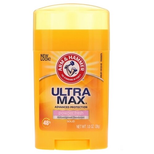 Arm&Hammer Дезодорант-антиперспирант UltraMax powder fresh, стик, 28 мл, 28 г