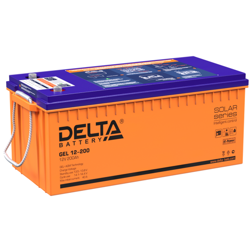 Аккумуляторная батарея DELTA Battery GEL 12-200 12В 200 А·ч