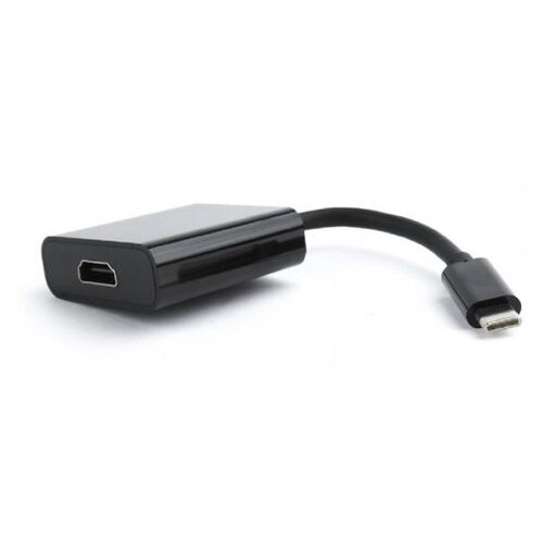 Переходник/адаптер Cablexpert USB Type-C - HDMI (A-CM-HDMIF-01), 0.15 м, черный