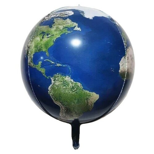 Шар фольгированный 24" «Земной шар», 3D сфера