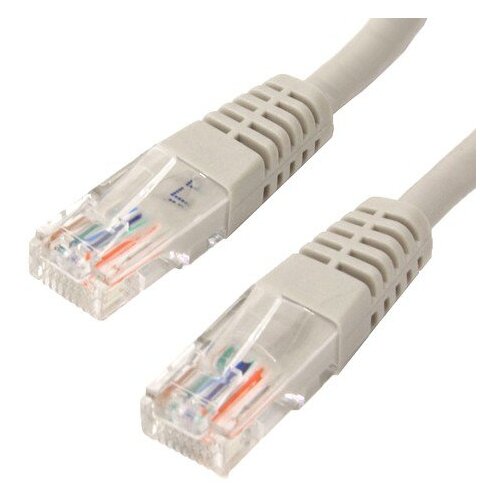Патч-корд Telecom NA102-UTP-C6-1.5M, 1.5 м, серый