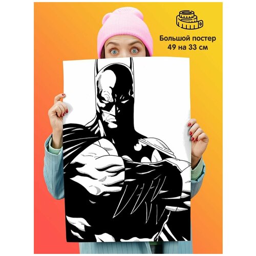 Постер плакат Batman Бэтмен