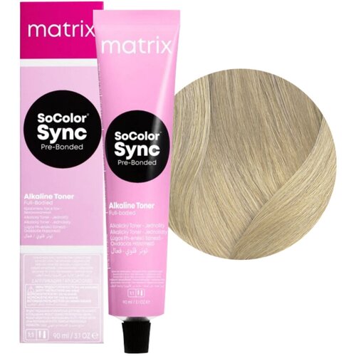 Matrix SoColor Sync краска для волос, 8A светлый блондин пепельный, 90 мл
