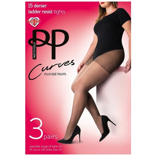 Колготки Pretty Polly, 15 den, кофейный