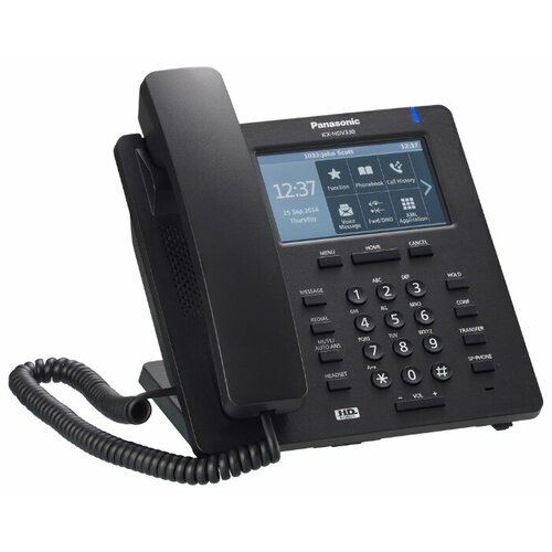 VoIP-телефон Panasonic KX-HDV330 черный черный