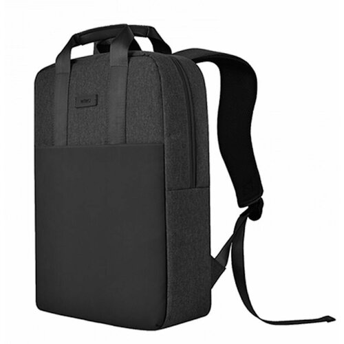 Рюкзак для ноутбука WiWU Minimalist Backpack 15,6 дюйма, водонепроницаемый - Черный