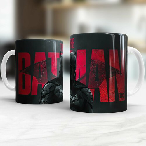 Кружка для чая и кофе с принтом Бэтмэн фильм Batman