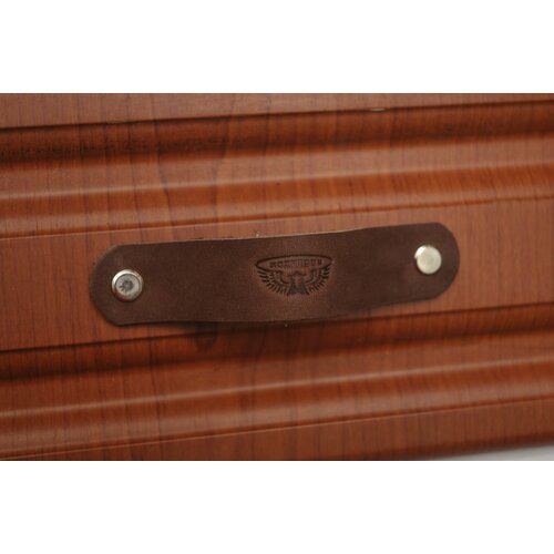 Ручка мебельная из кожи 128 мм 4 шт с логотипом коричневая/ручка кожаная/скоба/кожедуб