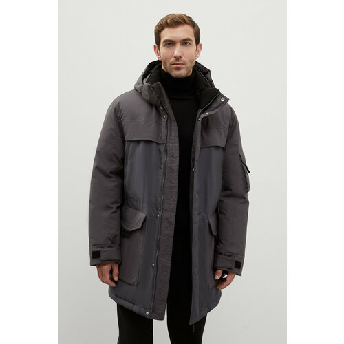 Пальто FINN FLARE, размер M, серый