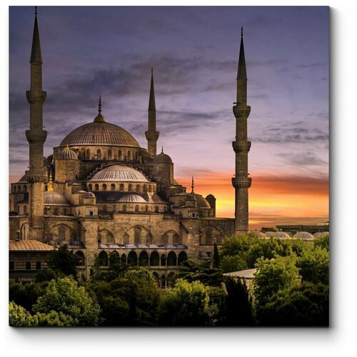 Модульная картина Величественный Стамбул 130x130
