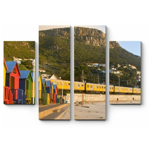Модульная картина Яркие краски Кейптауна190x143
